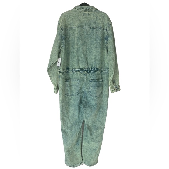 BP + Wildfang | Pants & Jumpsuits | New Bp Wildfang Green Acid Wash ...